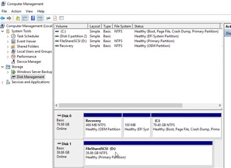 Server Basics 11 Create Shared Storage In Windows Server Iscsi Target