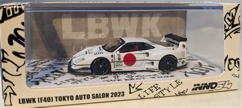 Inno64 Lbwk F40 ⚪ R Diecast
