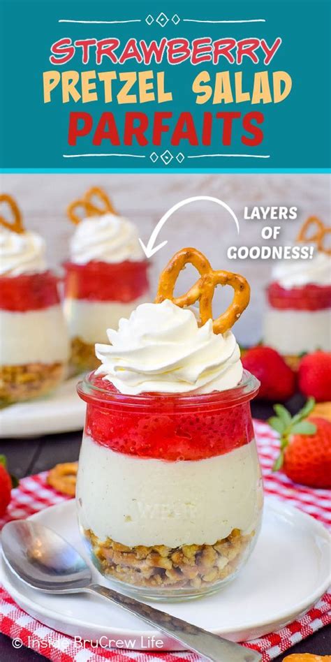Strawberry Pretzel Salad Parfaits Artofit