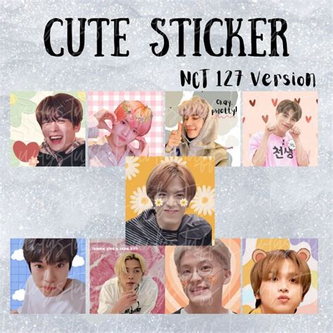 Jual 20 Pcs NCT 127 CUTE STIKER SQUARE KOREAN STIKER JOHNNY