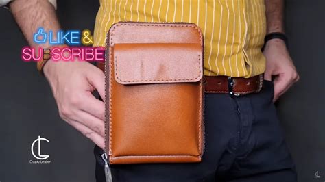 Free Pattern Shoulder Bag And Waist Bag By Caspia Leather