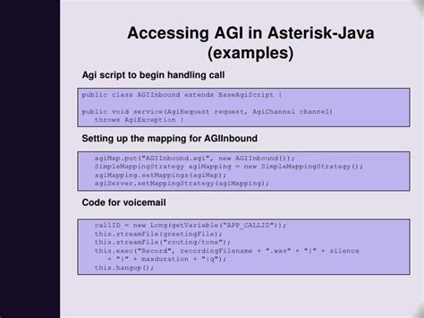Using Asterisk In A Sip Softswitch