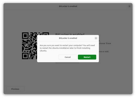 Proposal Note Warn About Bitlocker Recovery Key · Issue 1755