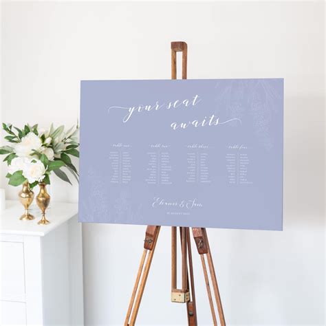 Festivité Seating Plan Be My Guest Design