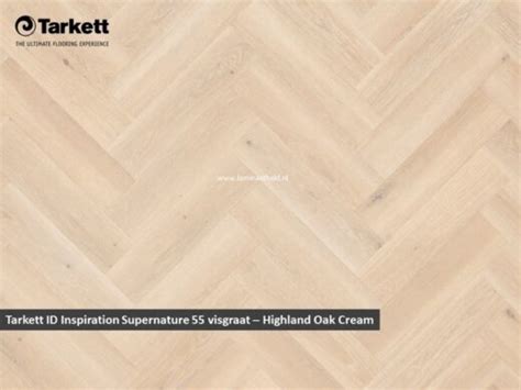 Tarkett ID Inspiration Supernature Visgraat Higland Oak Cream V Laminaatheld Nl