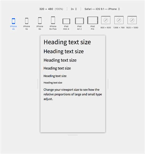A Responsive Guide To Type Sizing Modular Scale Typography Fonts
