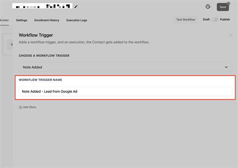 Workflow Trigger Note Added Highlevel Support Portal