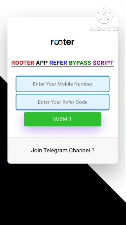 Rooter App Refer Script Rooter App Refer Bypass Script Shorts Viral Rooterapp Youtube
