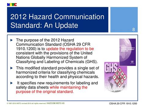 PPT Hazard Communication HAZCOM PowerPoint Presentation Free