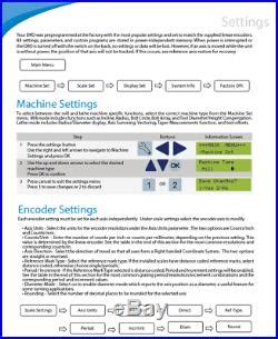 Or Axis Digital Readout Kit For Bridgeport Mill DRO Kit With Glass Scales Axis Digital Readout