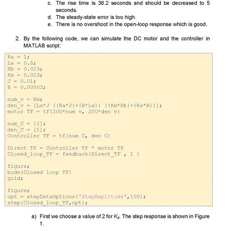 Solution PID Controller Physical System Modelling Using MATLAB