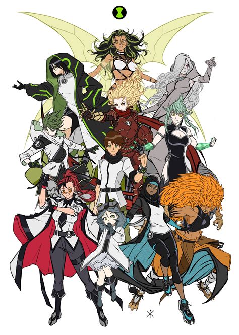 Ben 10 But His Aliens Are Waifus 2 Inspired By Tinafate1s Ben 10