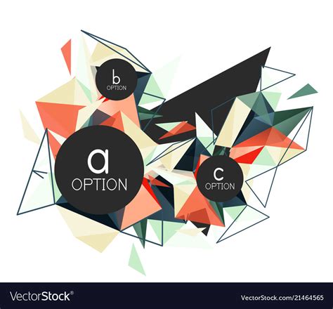 Triangle Abstract Background Low Poly Royalty Free Vector