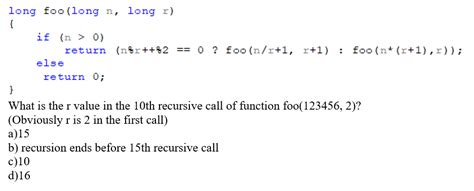 Solved Long Foolong N Long R If N0 Elseturn