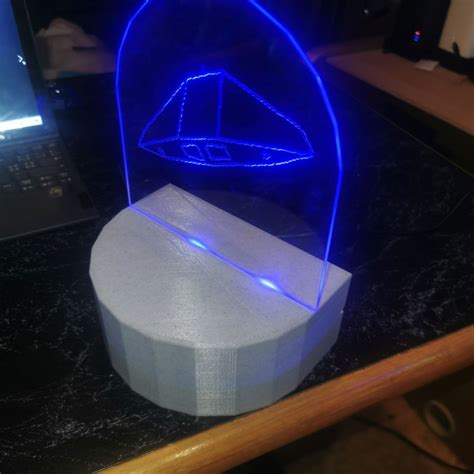 D Printable Lamp With Arduino Led Control Kit Lampe Mit Arduino Led Steuerung Kit By Joel Ramildi