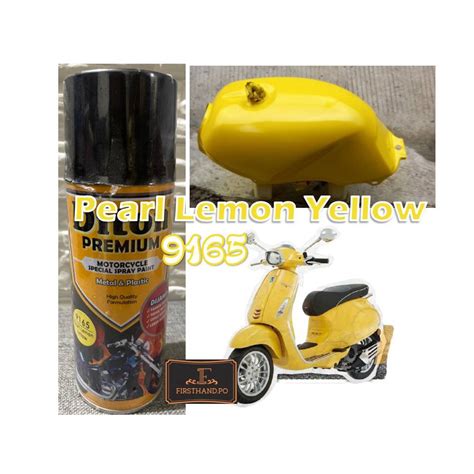 Jual Cat Pilox Diton Premium 9165 Pearl Lemon Yellow Kuning Lemon