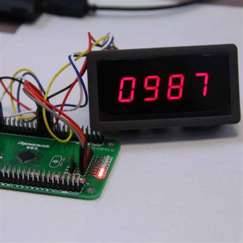 New 4 Digit 7 Seven Segment LED Display Controller 5V Red Arduino