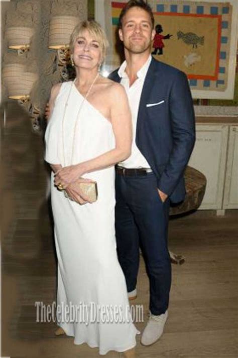 Joanna Cassidy White One Shoulder Gown Season 3 Premiere Of Odd Mom Out Thecelebritydresses