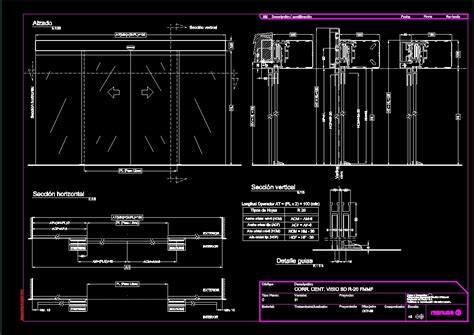Details Curtin Wall Glass Facade Dwg Detail For Autocad • Designs Cad