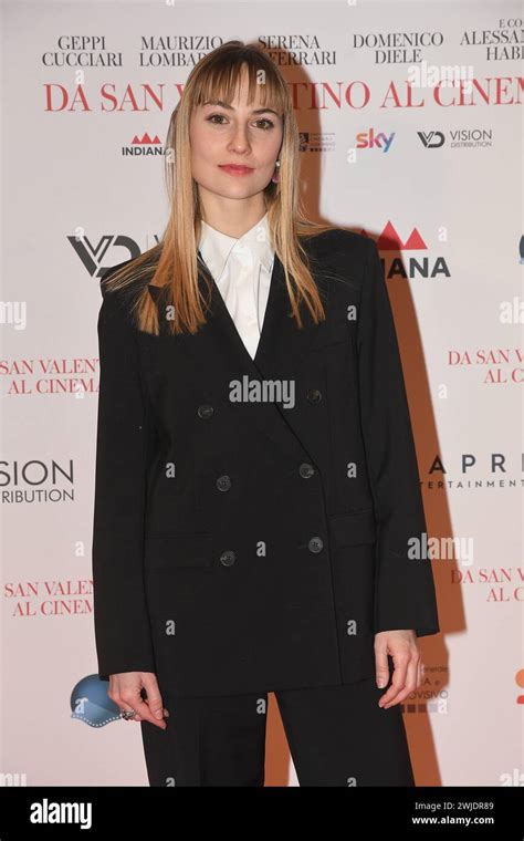 Rome Italy 14th Feb 2024 Rome Cinema The Space Moderno Film Premiere Romeo And Juliet In