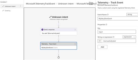 Can T Use TelemetryTrackEvent Actions Issue Microsoft BotFramework Composer GitHub