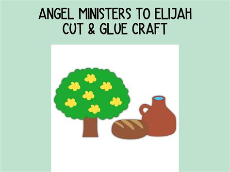 Angel Ministers To Elijah 1 Kings 19 Elijah Flees To Horeb Elijah In