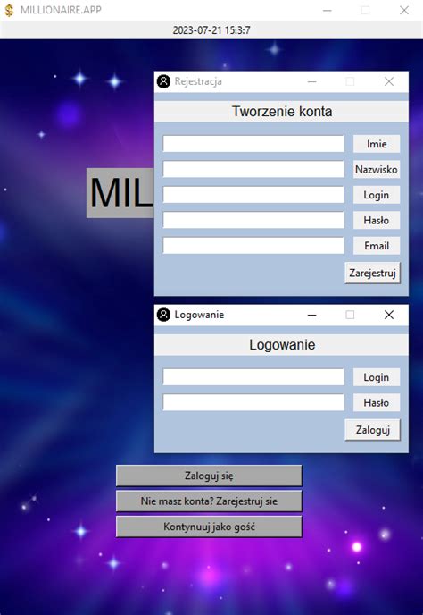 Github Grzegorz96millionaire App Frontend Desktop Application For
