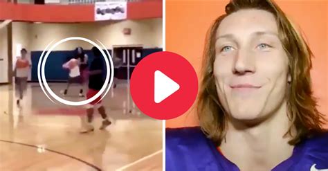 Trevor Lawrence Shoved A Basketball Player Then Smiled About It FanBuzz