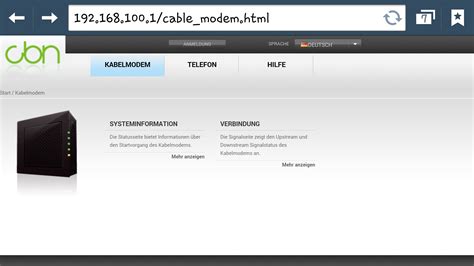 Bridge Mode Und DHCP Einstellungen Im Kabeldeutsch Seite 2