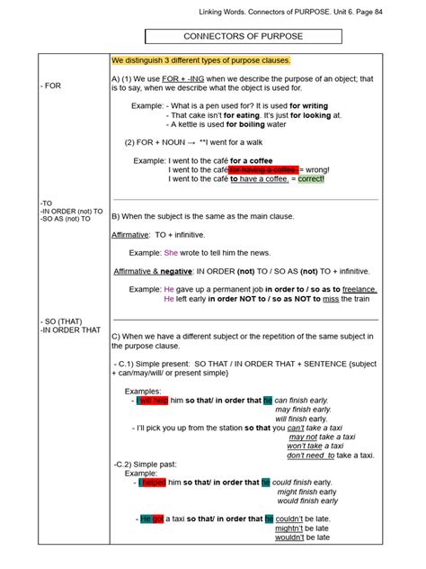 Linkers Of Purpose Pdf Subject Grammar Language Families