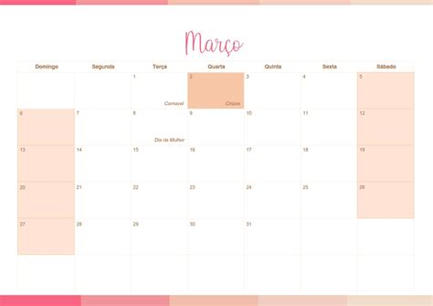 Calendario Mensal 2022 Listras Salmao Marco Fazendo A Nossa Festa