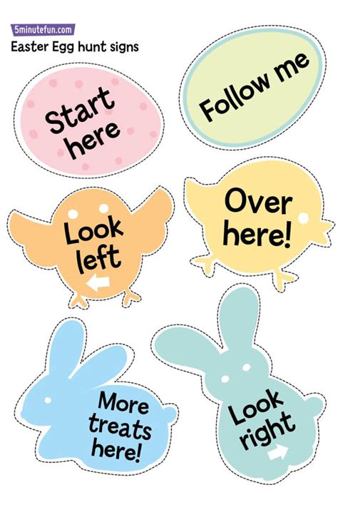 Easter Egg Hunt Decorations Egg Hunt Easter Egg Hunt Egg Hunt Clues