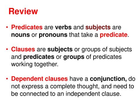 Clauses Ppt Download