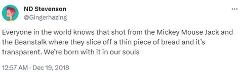 Everyone In The World Knows That Shot From The Mickey Mouse Jack And The Beanstalk Where They