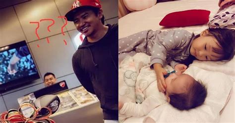 歐弟二胎女兒正臉曝光，網友都在擔心他小女兒的頭髮！ Peekme