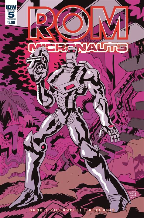 Rom And The Micronauts 5 Lewis Cover Fresh Comics