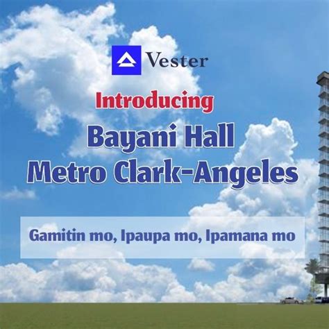 Bayani Hall Metro Clark Angeles City Naghanap Si Ate Ng May