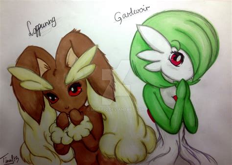 Lopunny And Gardevoir Promarker By Mirry92 On Deviantart