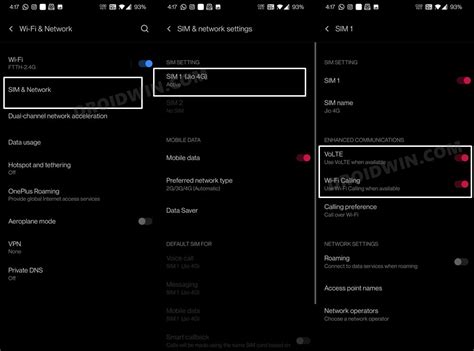 How To Enable VoLTE And VoWiFi On Any OnePlus Device No Root