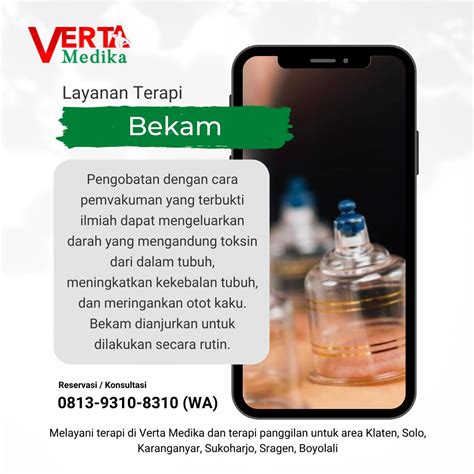 Mengenal Terapi Bekam Dan Manfaatnya Bagi Kesehatan Verta Medika Vertapunktur Terapi Saraf