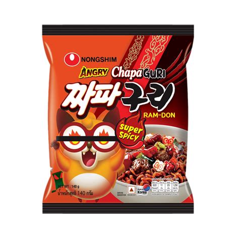 Лапша острая с морепродуктами Angry NONGSHIM ChapaGuri, 140г. - Панда ...