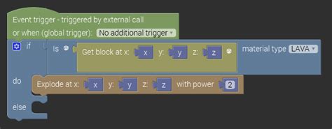 How To Make A Block Do A Procedure Next To A Specific Block Mcreator
