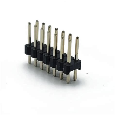 14 Pin Header Connector 254 Mm Pitch Pcb Connectors Male Plug Socket