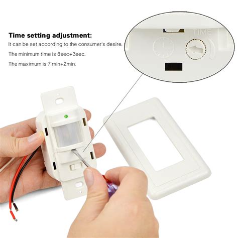 Leviton Motion Sensor Light Switch Adjustment Shelly Lighting