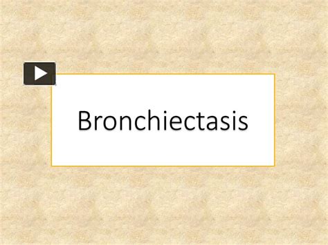 Ppt Bronchiectasis Jindal Chest Clinic Powerpoint Presentation Free To Download Id
