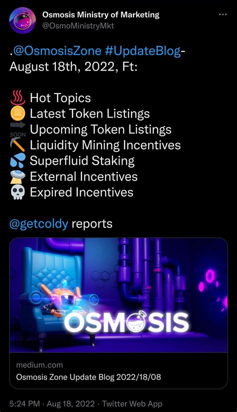 Osmosis Zone Update Blog August 18th 2022 R Osmosislab