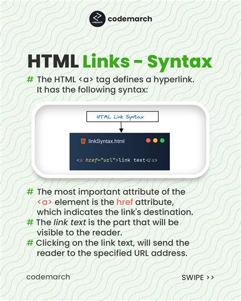 Html Links Thread From Codemarch Codemarch Rattibha
