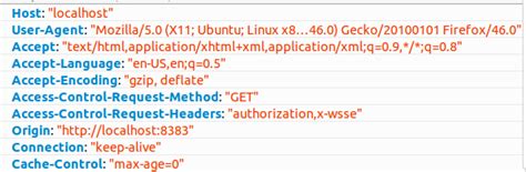Javascript Custom Headers Wsse Authentification Angularjs Stack