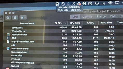 16 inch high kernel task cpu usage 1000 but temperatures below 60