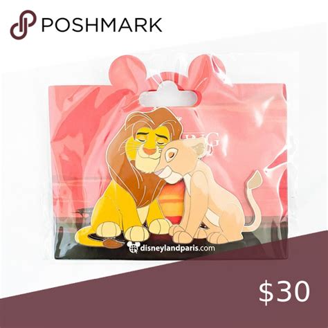 Disneyland Paris The Lion King Simba And Nala Pin Disneyland Paris